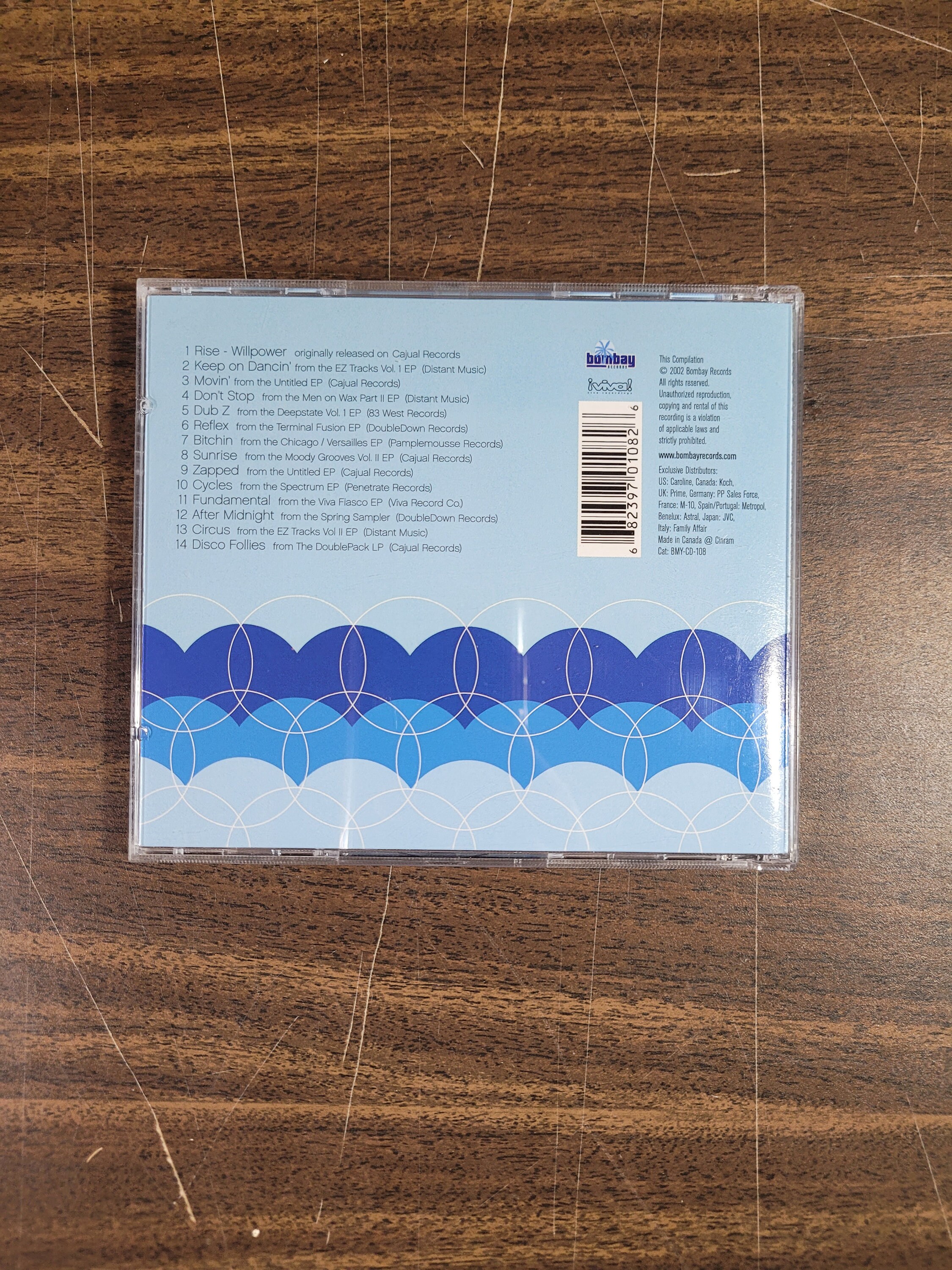 Cycles: A Mixed Retrospective by Johnny Fiasco Music CD - Etsy