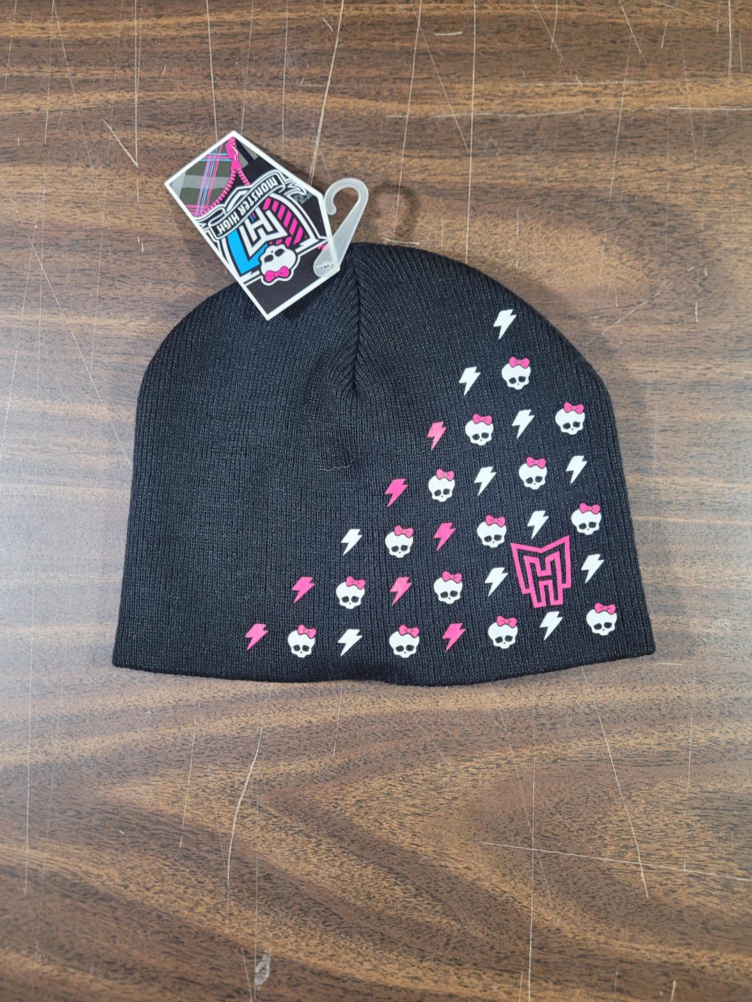 Mattel Monster High Girls Winter Hat Beanie Style Size 6 - 10X 100% ...