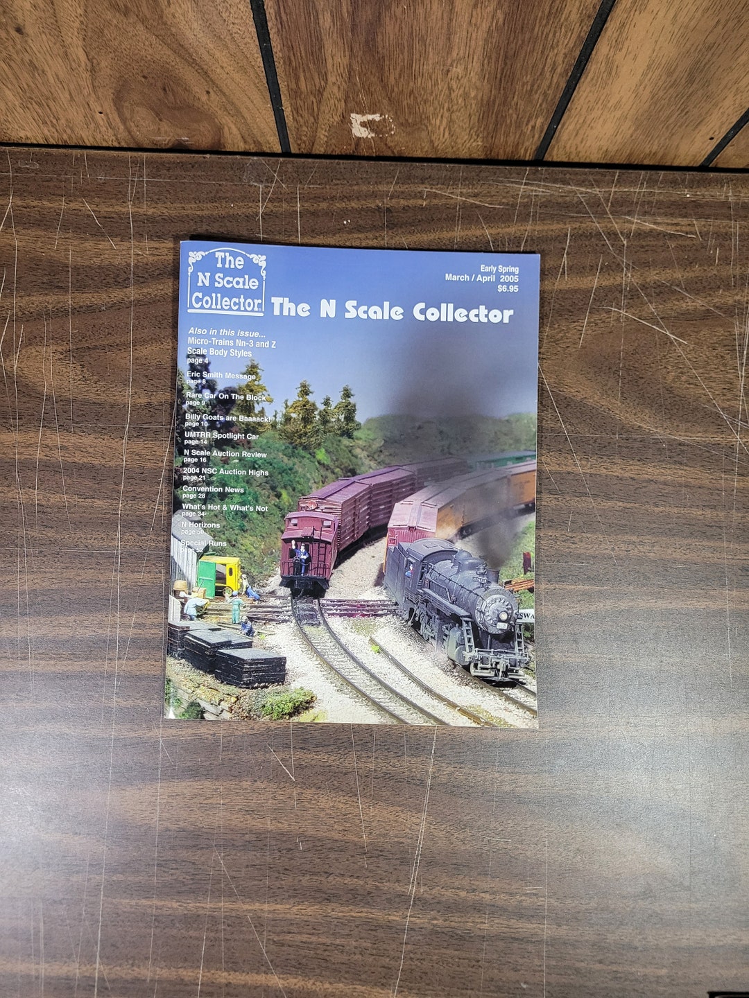 The N Scale Collector Magazine Back Issue March April 2005 Railroad ...