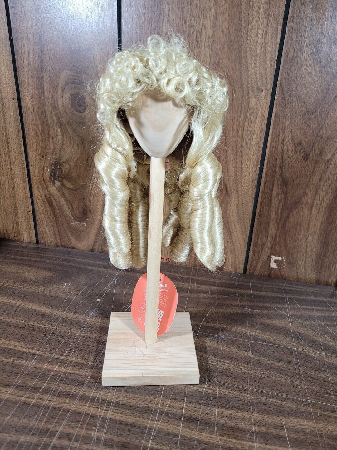 Monique Collection Doll Wig Annette Bleach Blonde Hair Color Size 12 ...