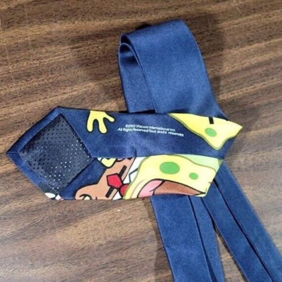 2003 Nickelodeon Viacom SpongeBob SquarePants Neck Ti… - Gem