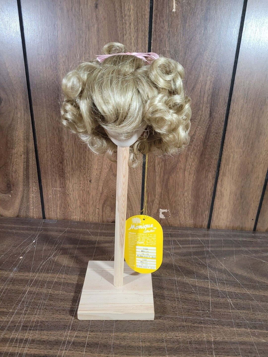 Monique Collection Doll Wig Molly Blonde With Pale Blonde Hair Color ...