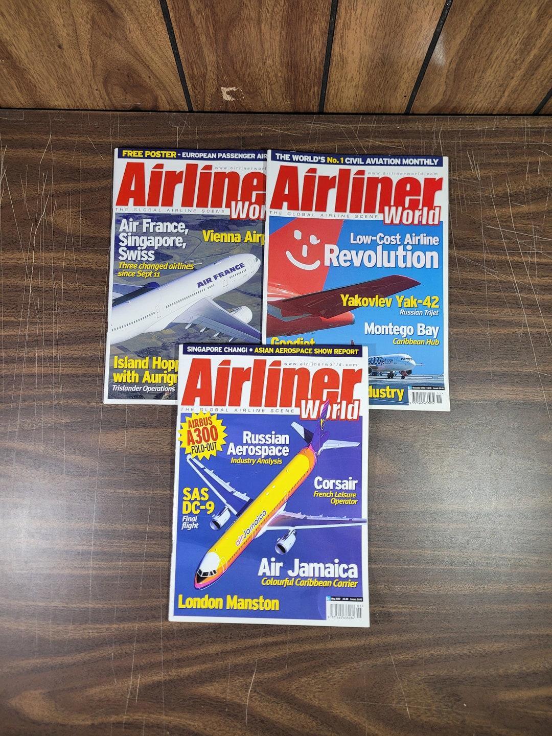 Airliner World Magazine Back Issue 2002 Aviation Airline - Etsy