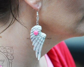 Polymer clay angel | Etsy