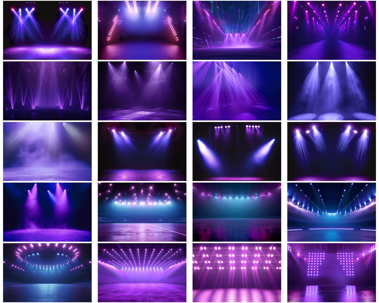 Dynamic Stage Light Backgrounds for Sports Photography, Photoshop ...