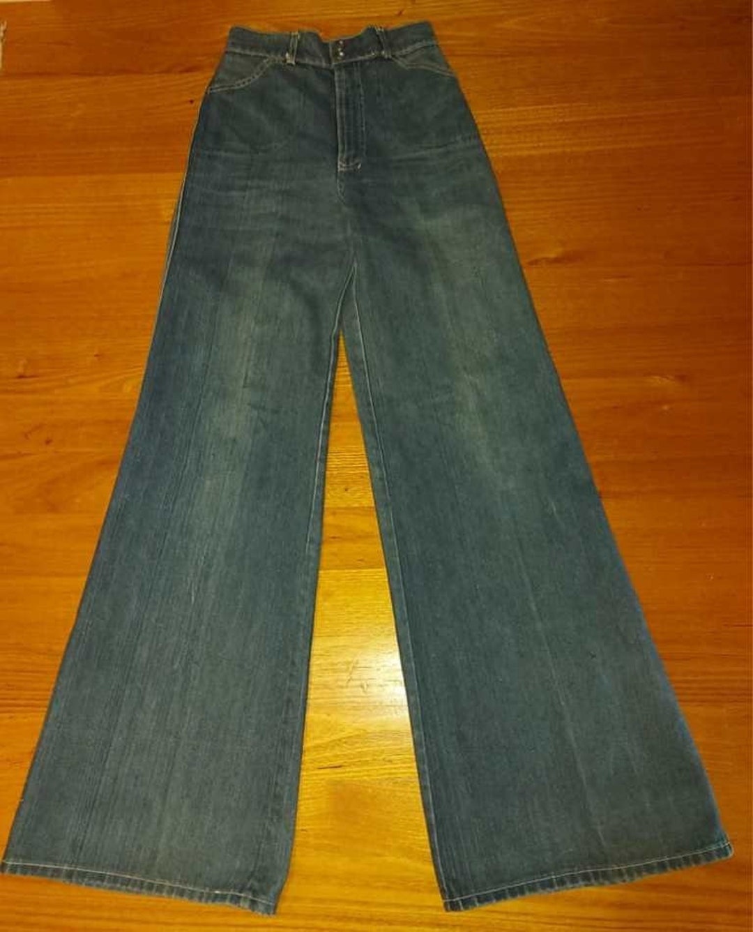 Vintage Denim 70s Flares, Most FAB Ever - Etsy