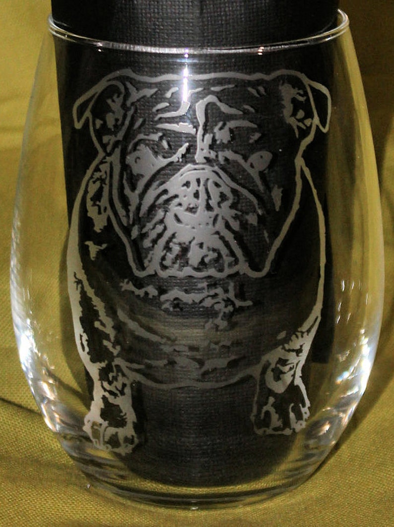 Custom Etched Stemless Wine Glasses - Etsy