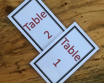 4 Table Bridge Tallies - Etsy