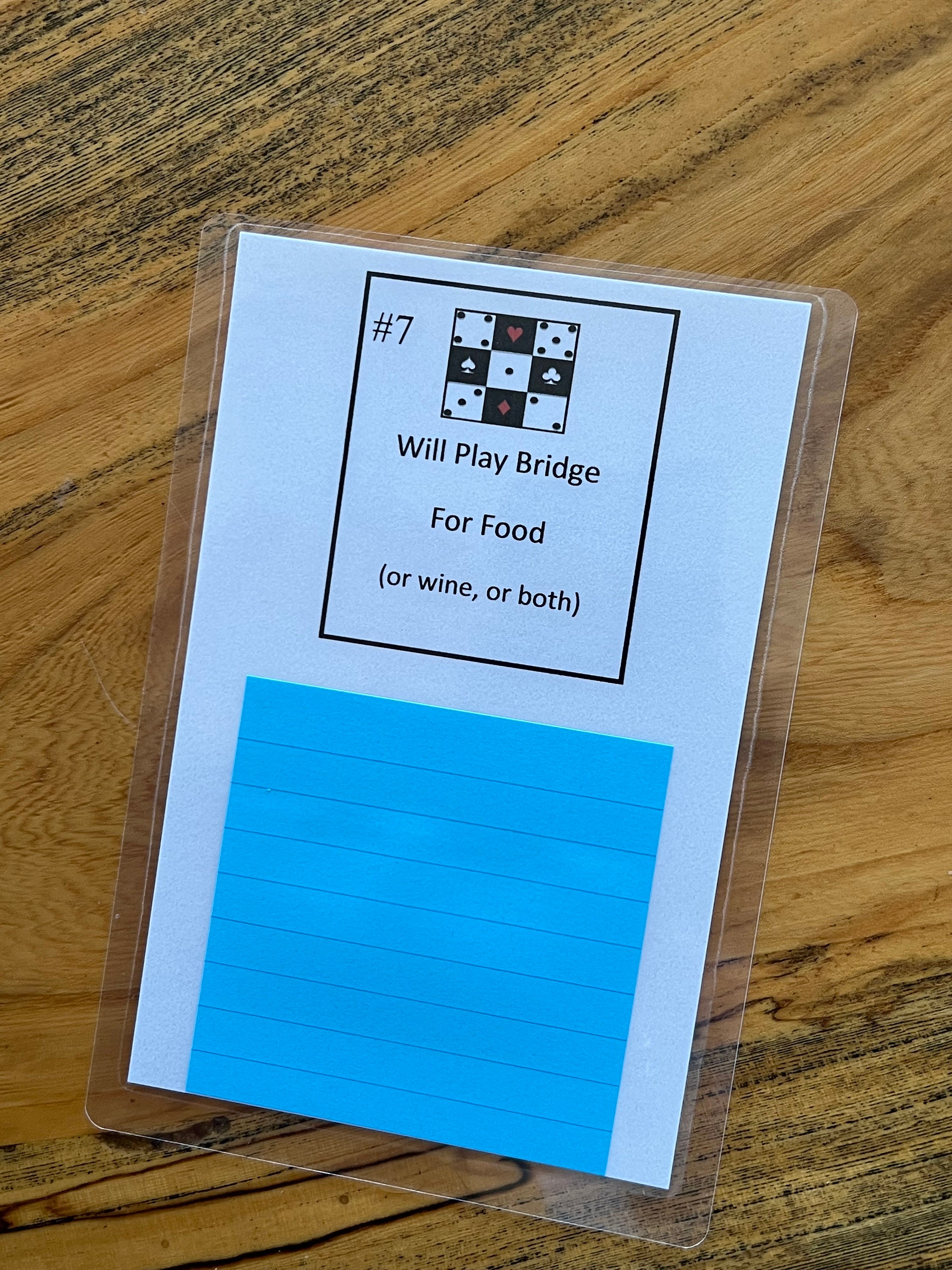 3 Table Bridge Humortallies, Great Gift or Prize, 12 Players - Etsy