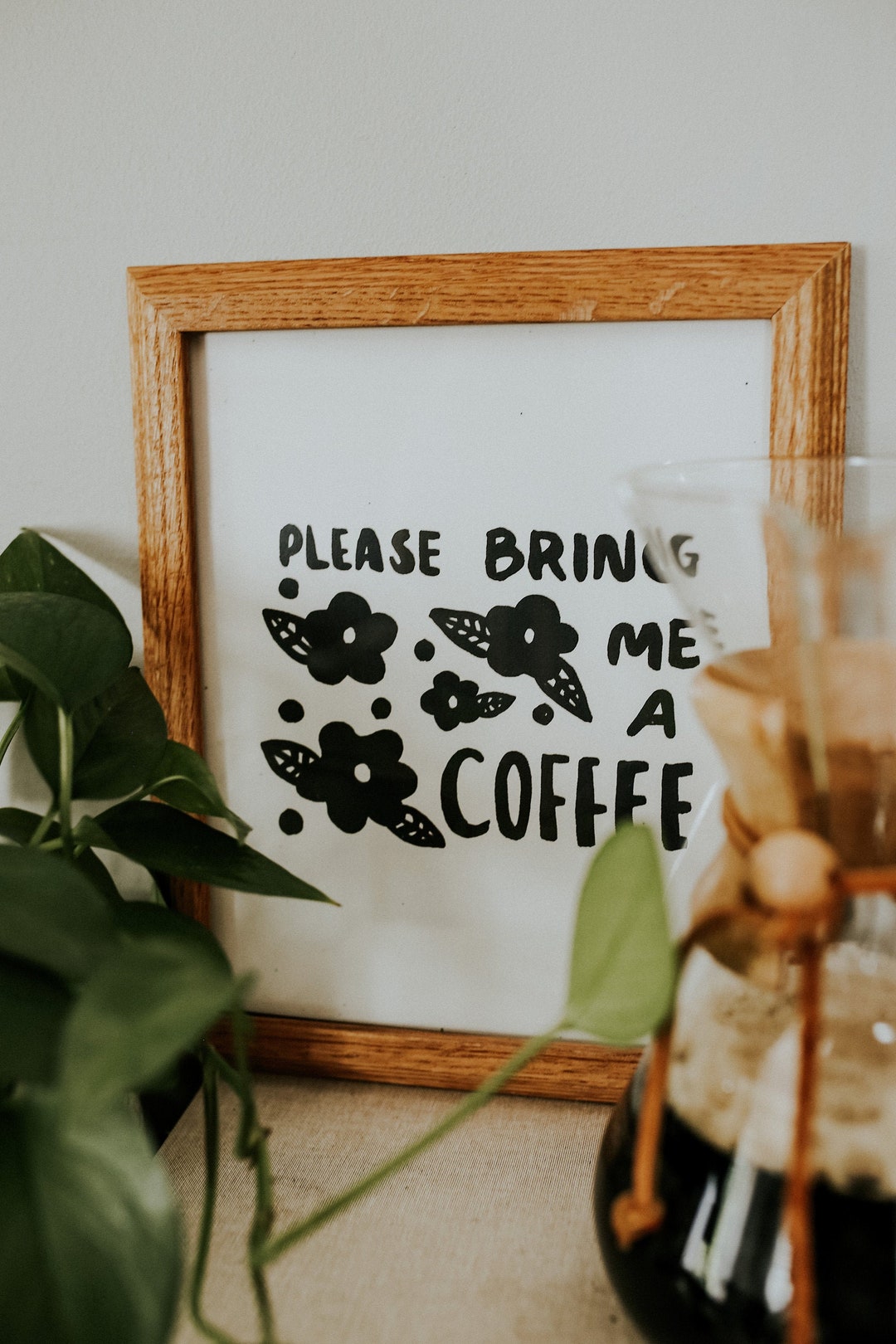 Bring Me a Coffee - Etsy