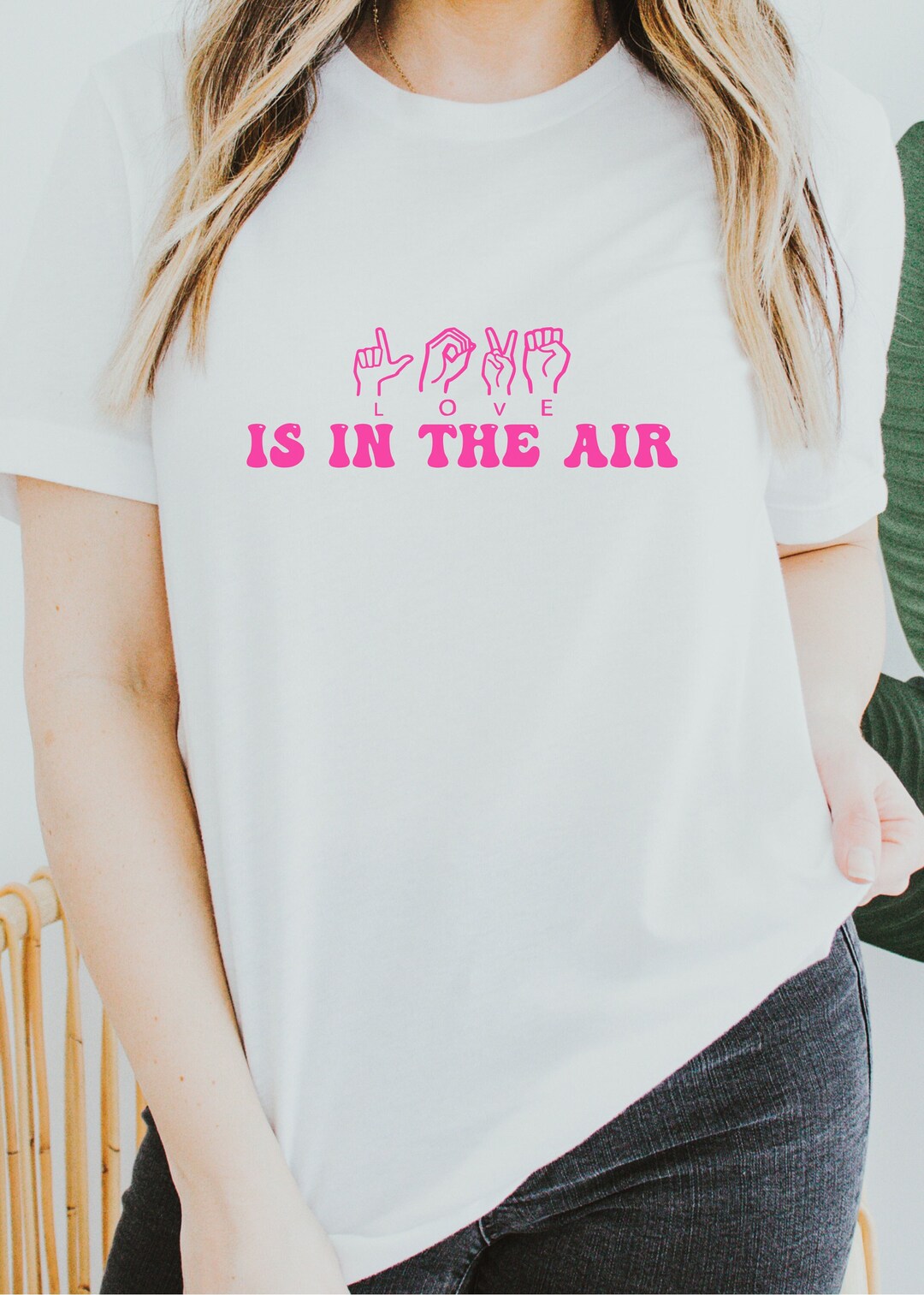 ASL Love is in the Air Digital Download SVG PNG - Etsy