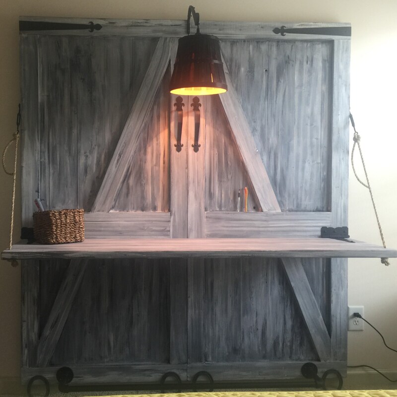 Barn Wood Desk - Etsy