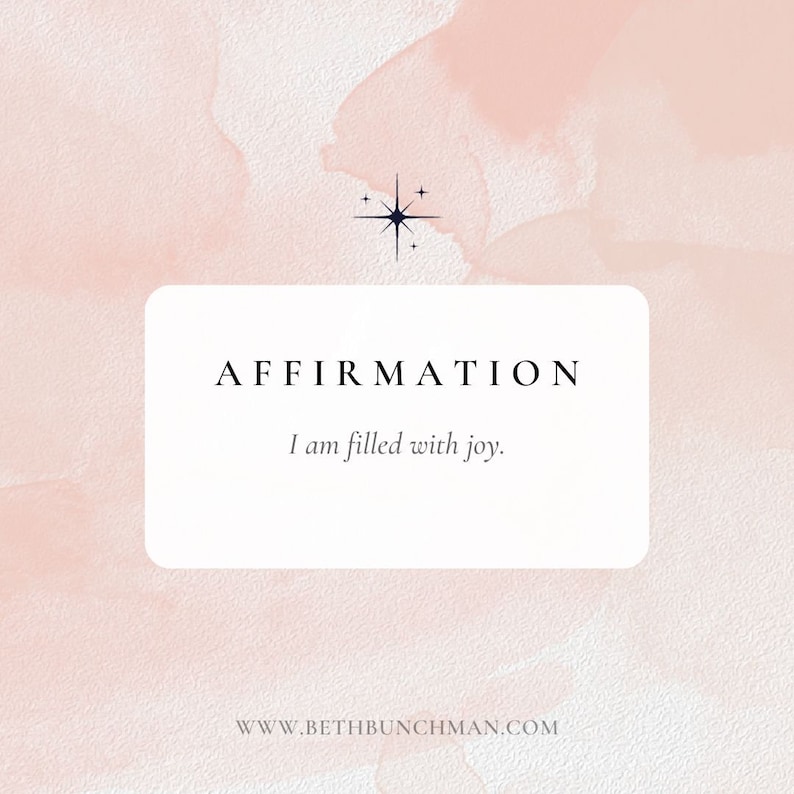 PRINTABLE Positive Affirmation Cards PDF Soothing Watercolor Design ...