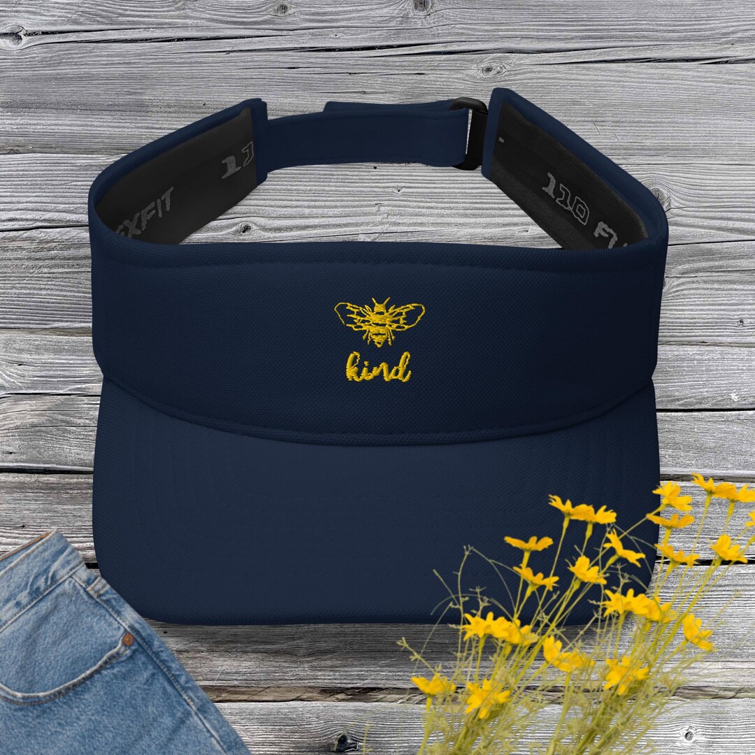 Bee Kind Visor - Bee Kind Accessories, Inspirational Quote Visor ...