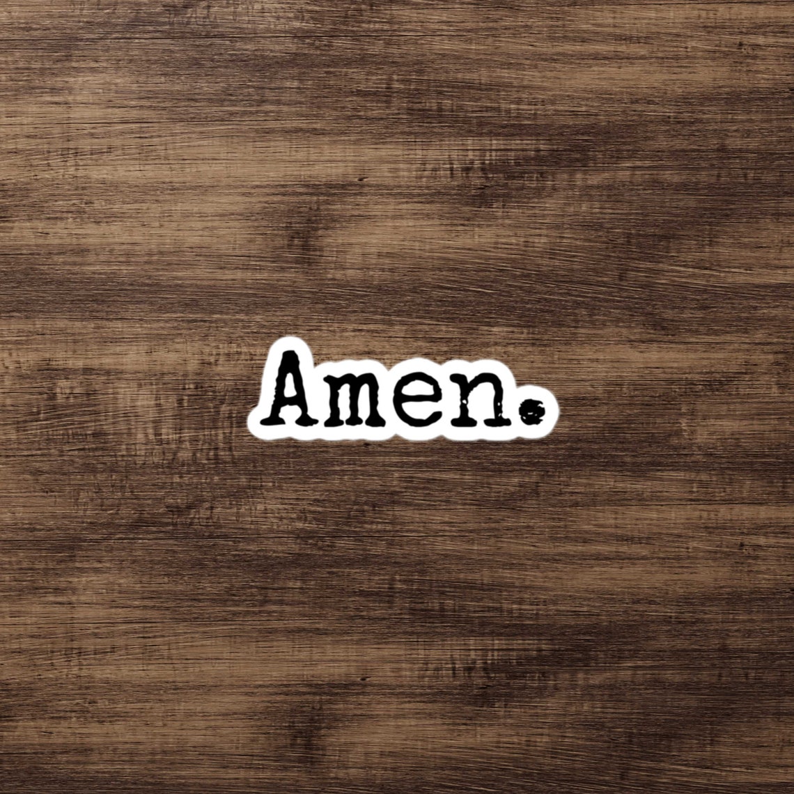 Amen Sticker Pray Laptop Sticker Prayer Decal Worship Sticker Bible ...