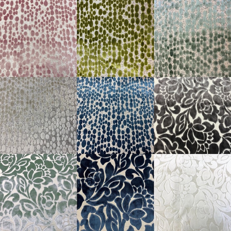 Sample-cut Velvet Sample (3" X 5") (please Read Item Description Before ...