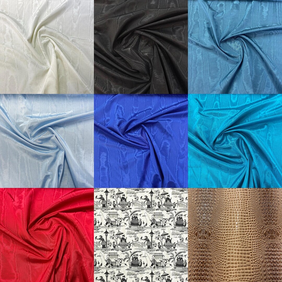 Sample-moire/embroidery/vinyl Sample (3" X 5") (please Read Item ...