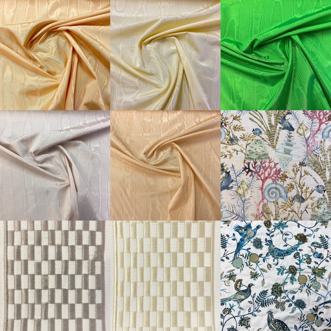 Sample-moire/trim/print/embroidery Sample 2 X 4 please Read Item ...