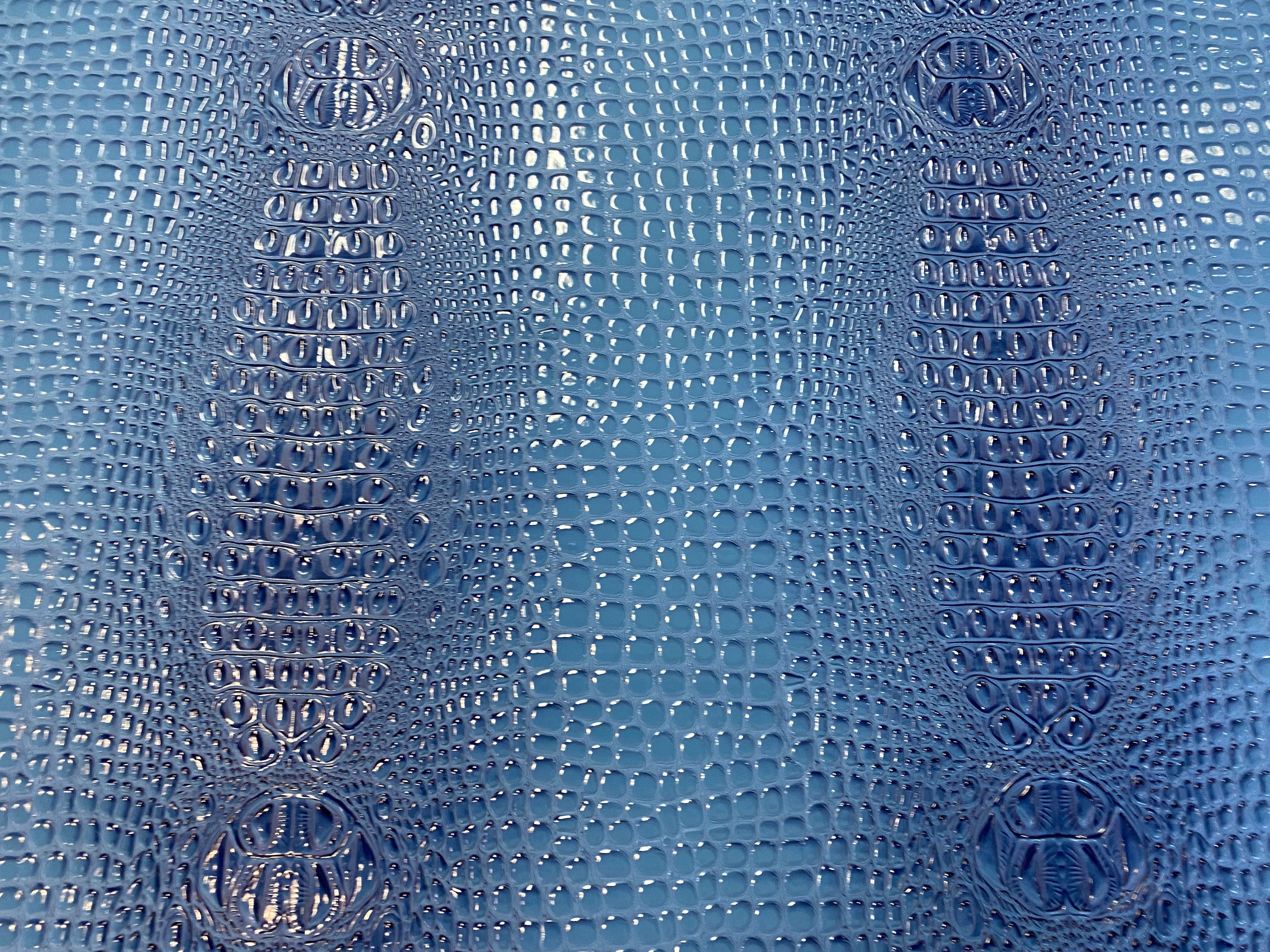 Sample-embroidery/print/cut Velvet/vinyl Sample (3" X 5") (please Read ...