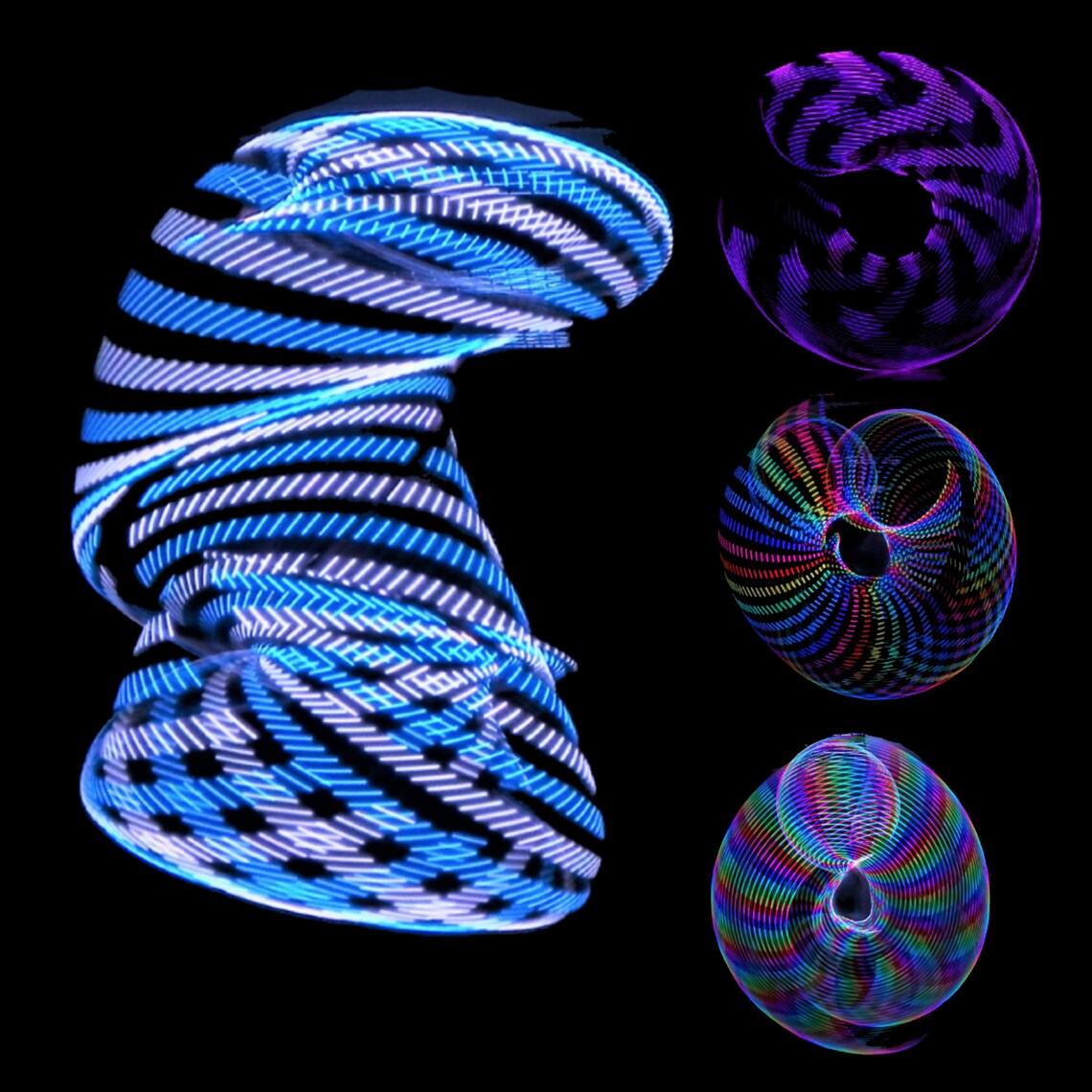 Twilight Hoop Pro HD Leds / Smart LED Hula Hoop - Etsy