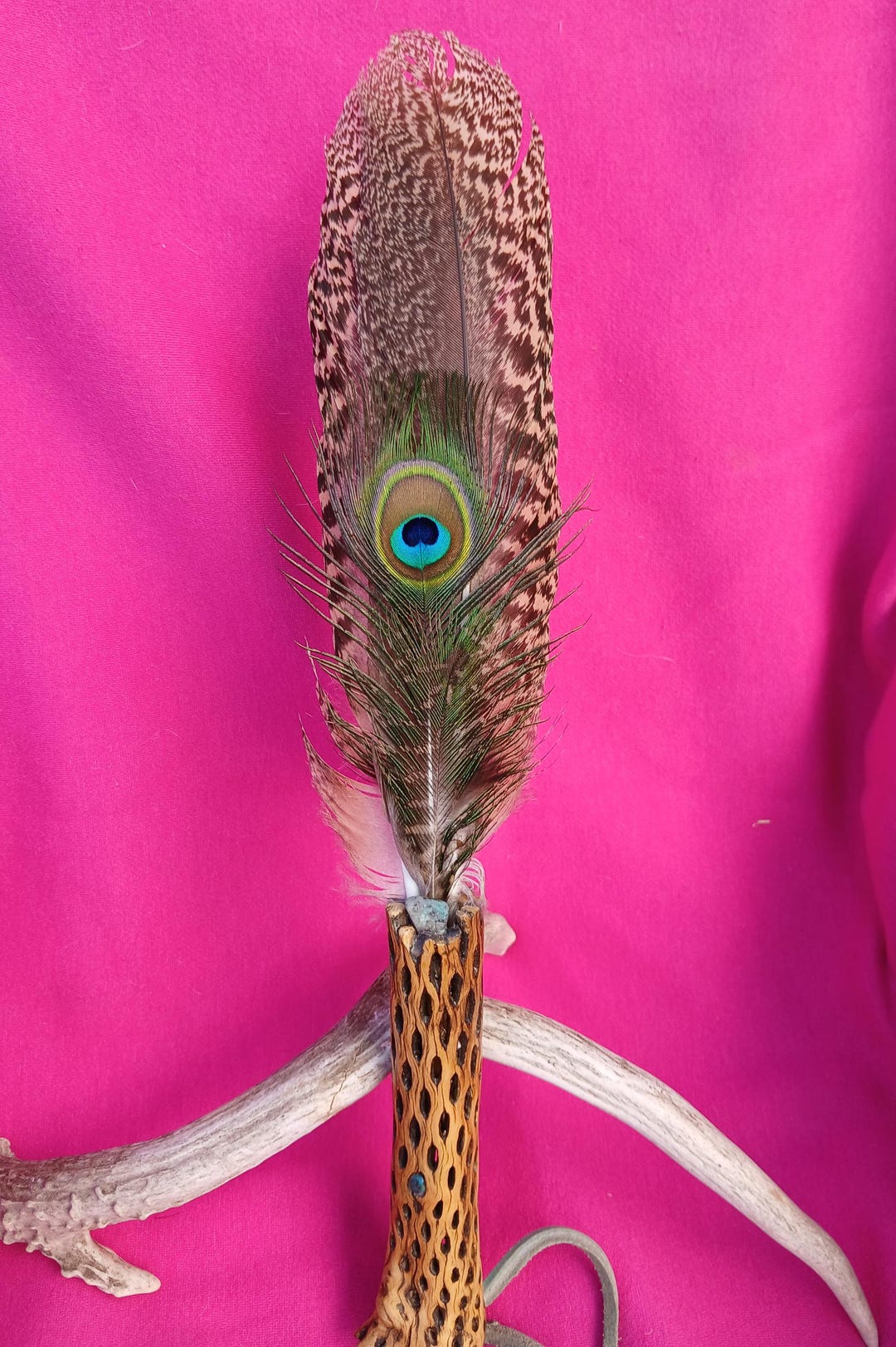 Handcrafted Ceremonial/smudging Feather Fan #44 - Etsy