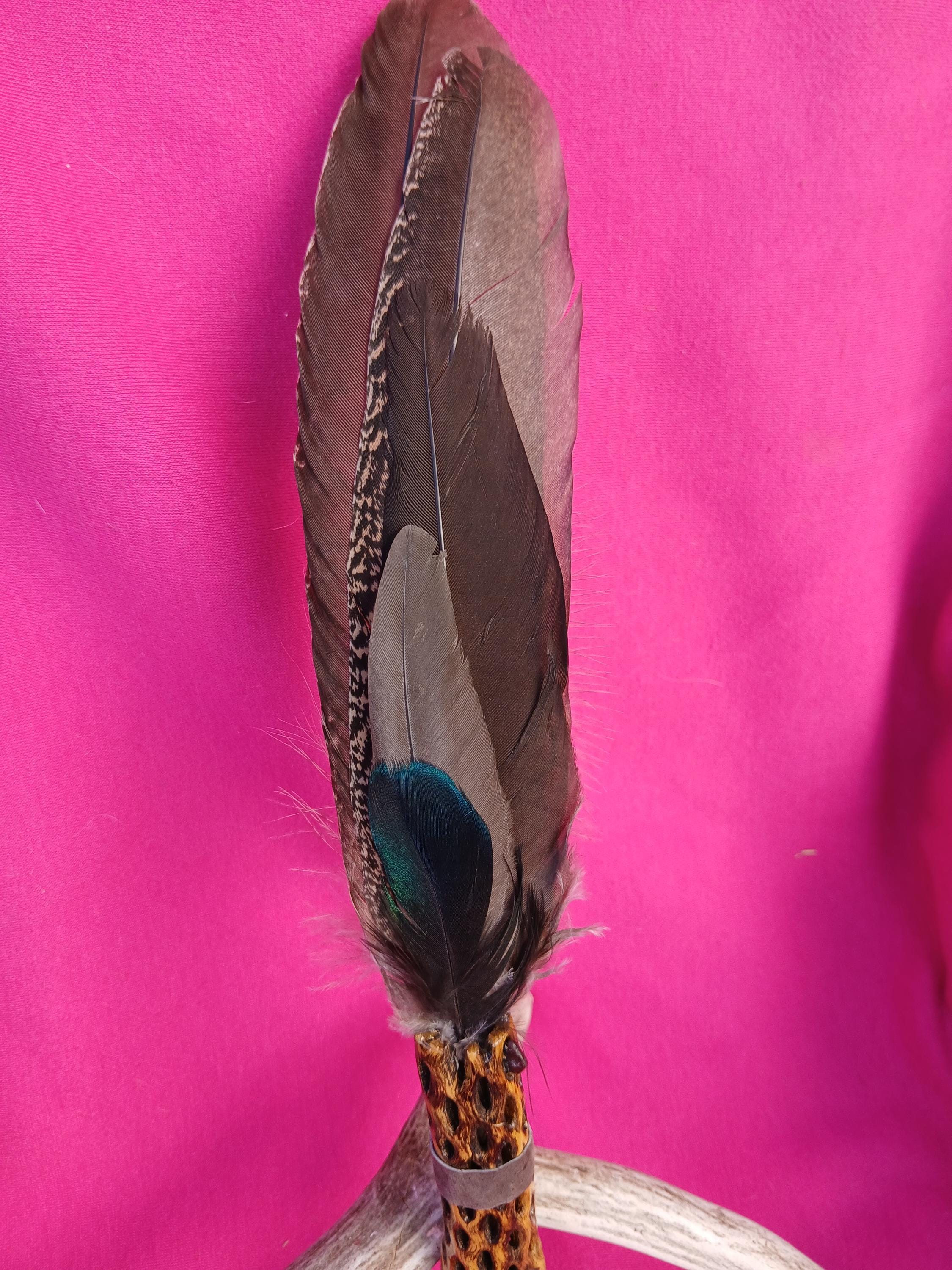 Handcrafted Ceremonial/smudging Feather Fan #60 - Etsy