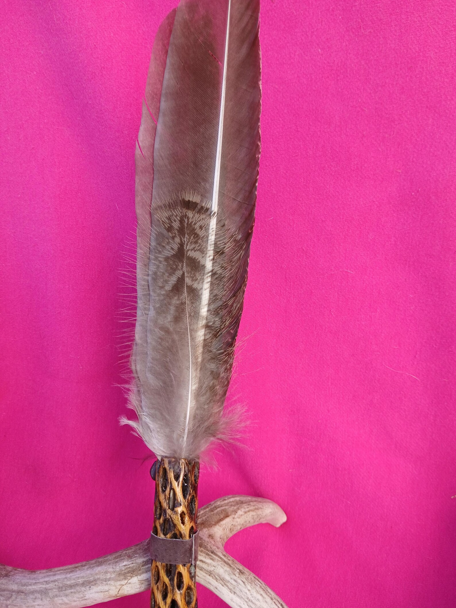 Handcrafted Ceremonial/smudging Feather Fan #60 - Etsy