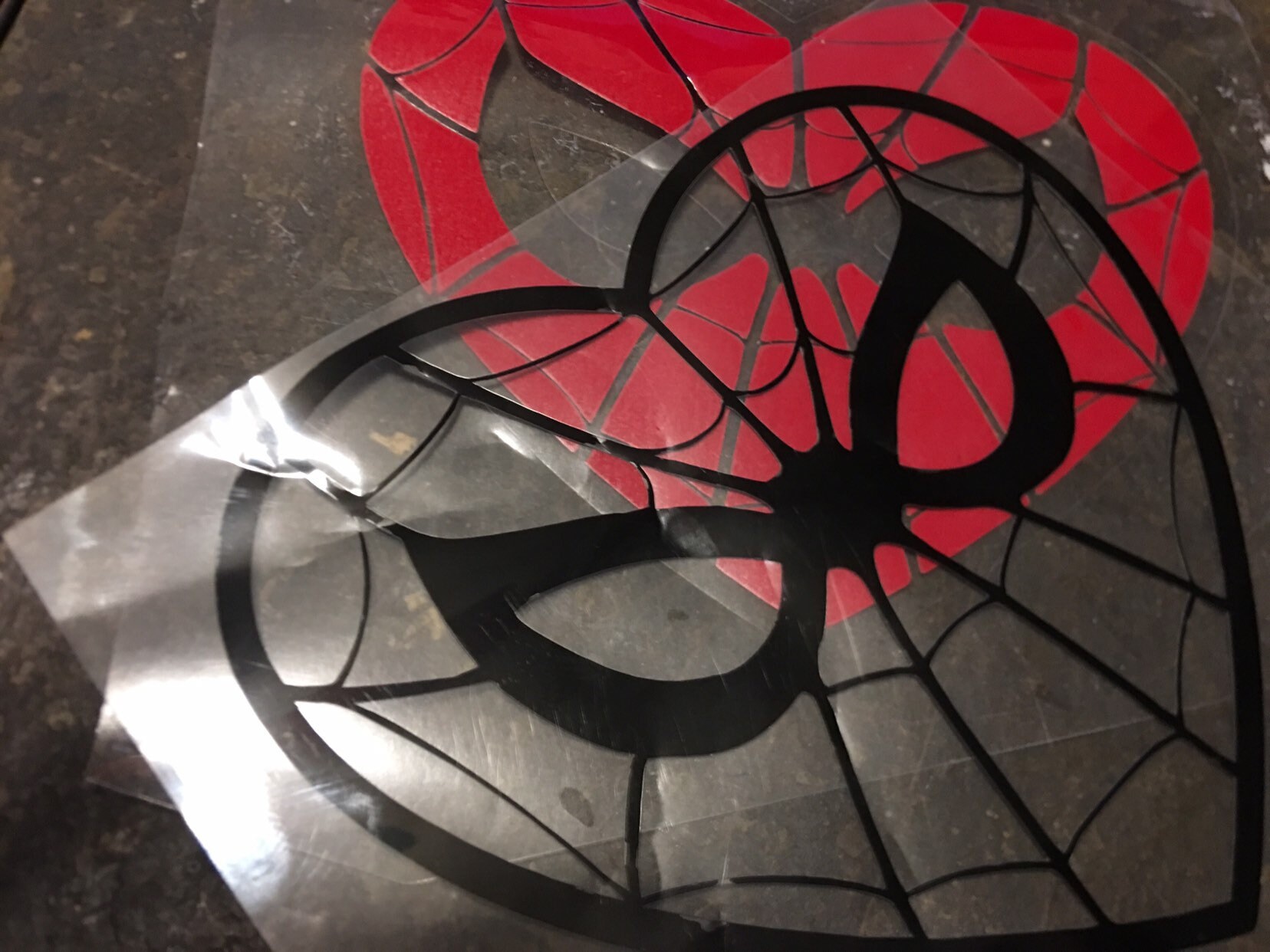 Spiderman Heart Logo