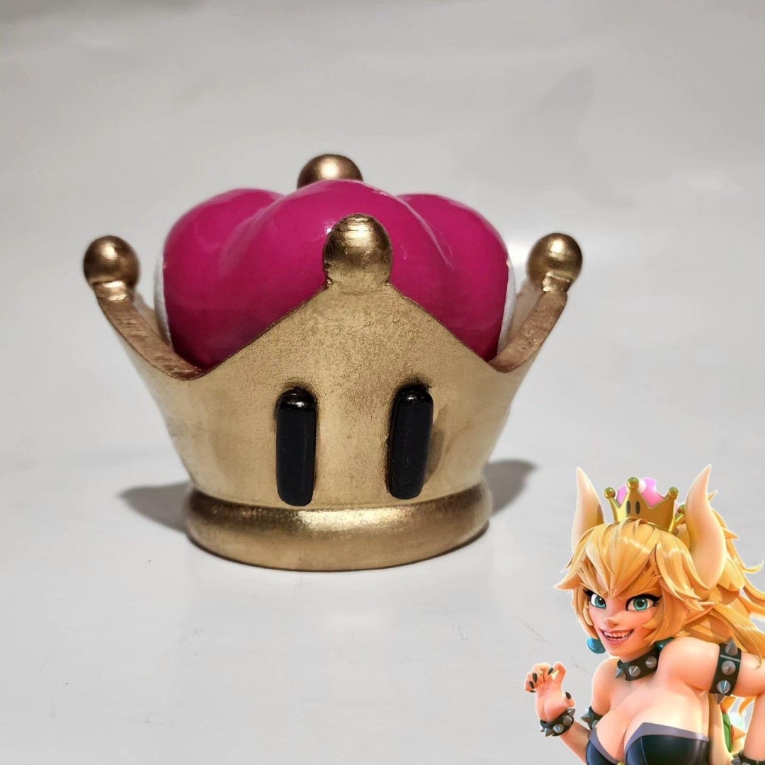 Bowsette Crown and Choker Set - Etsy