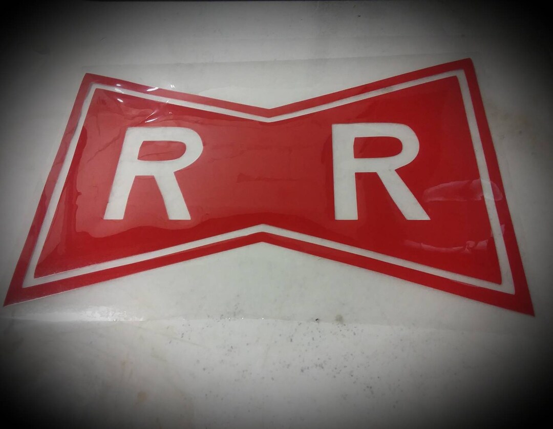 Iron on Android 18 Dragonball Z Red Ribbon Army Symbol - Etsy