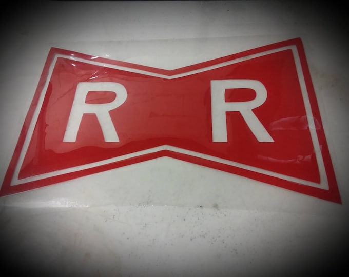 Iron on Android 18 Dragonball Z Red Ribbon Army Symbol | Etsy