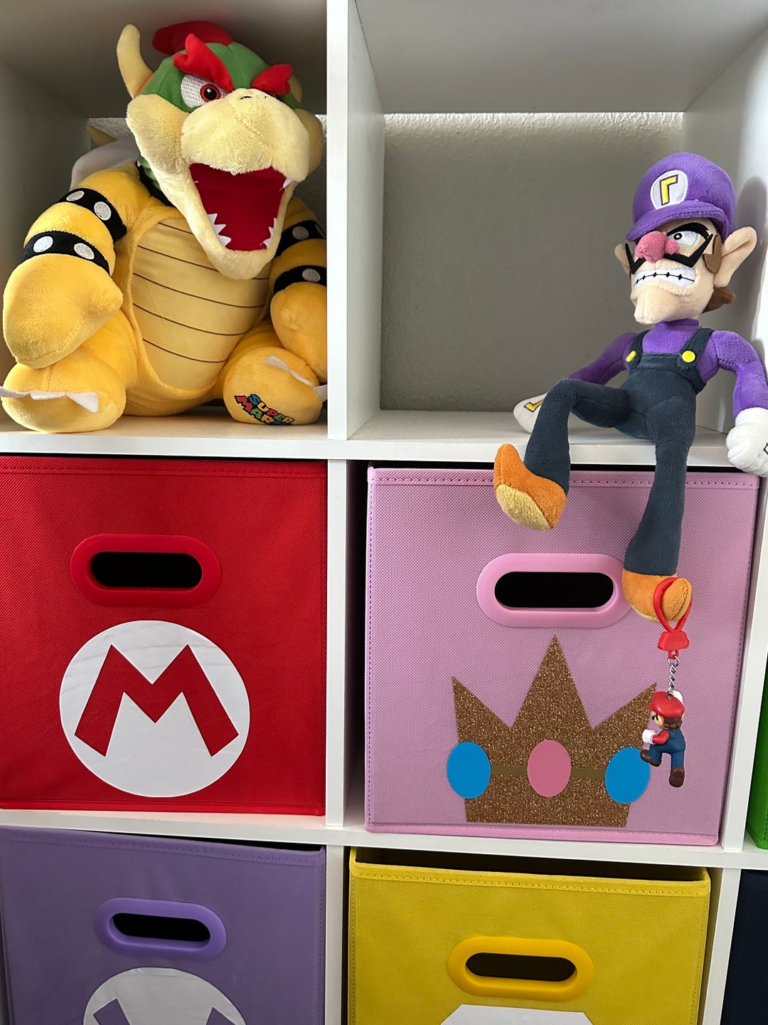 Nintendo Mario Fabric Storage Cubes - Etsy