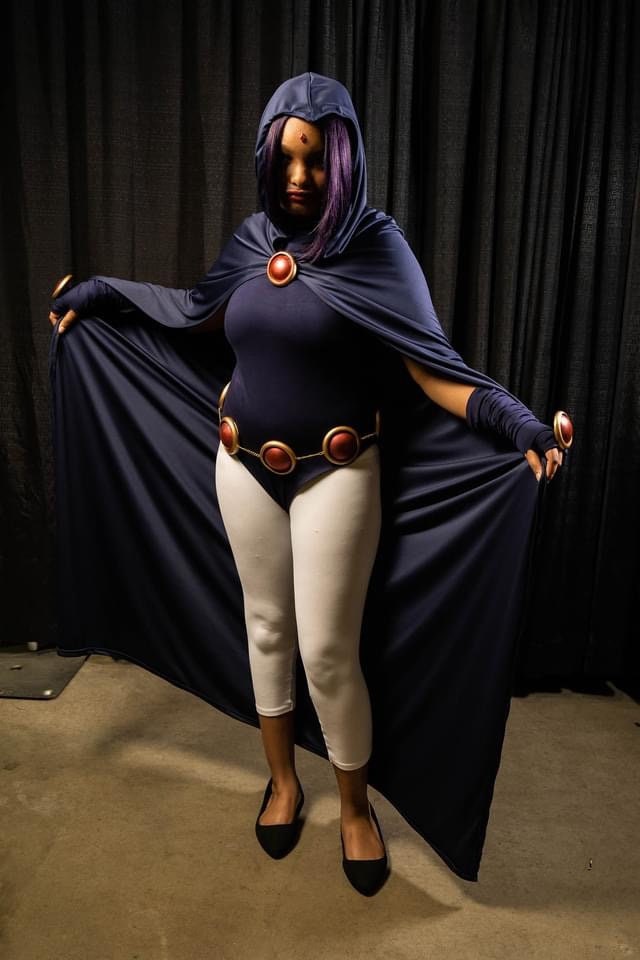 Teen Titans Raven Cloak/cape and Belt - Etsy