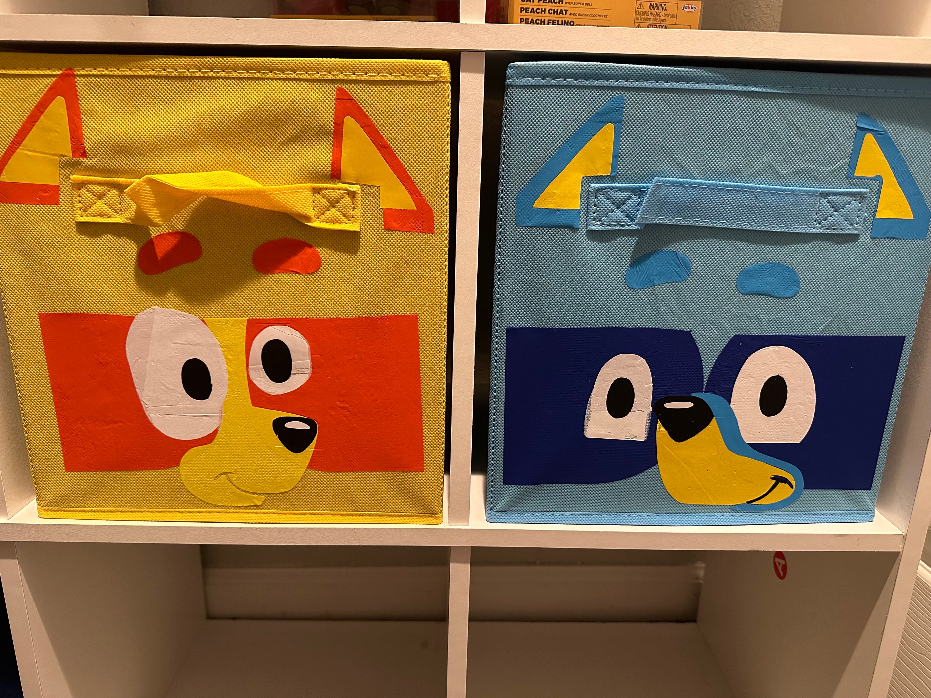 Bluey and Bingo Storage Cubes - Etsy