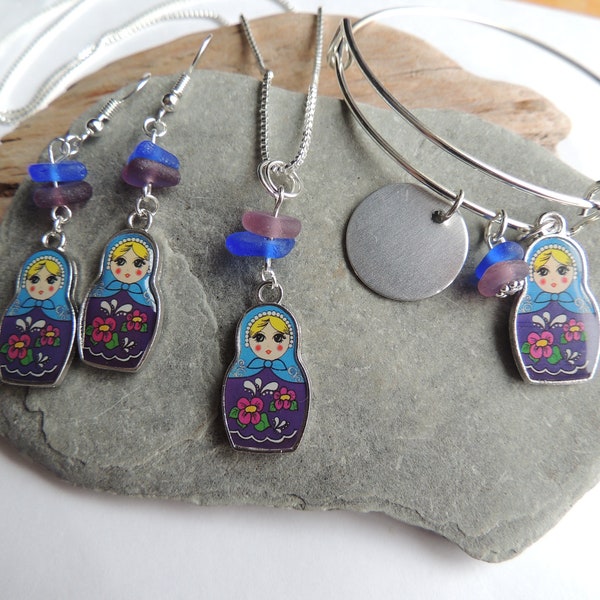 Matryoshka Jewelry - Etsy
