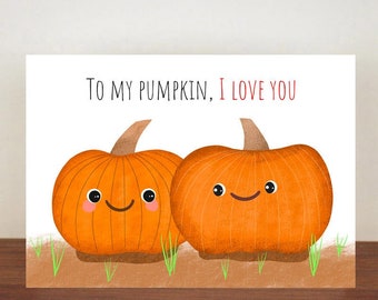 I Love You Pumpkin | Etsy