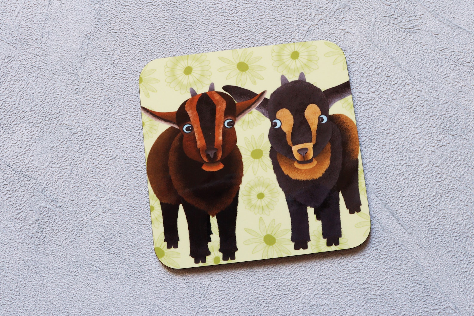 Pygmy Goat Coaster Coaster Drinks Coaster Gifts for Him - Etsy UK