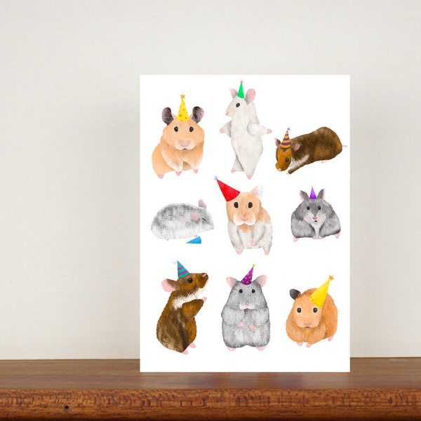 Hamster Birthday - Etsy