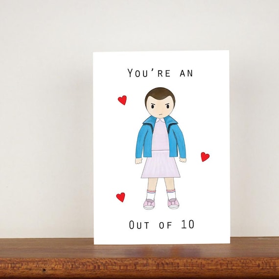 Your're an eleven out of 10 card anniversary card cards | Etsy