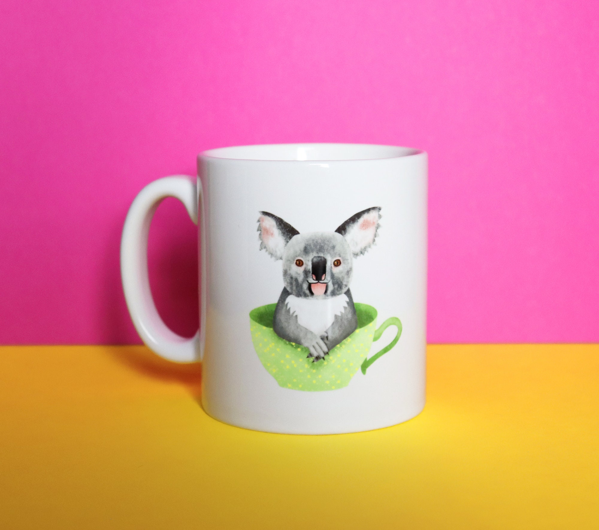 Koala Mug Ceramic Mug Koala Mug Mug Coffee Mug Tea Mug - Etsy UK