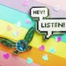 The Legend of Zelda - Hey Listen! Navi Pin Set! - Etsy