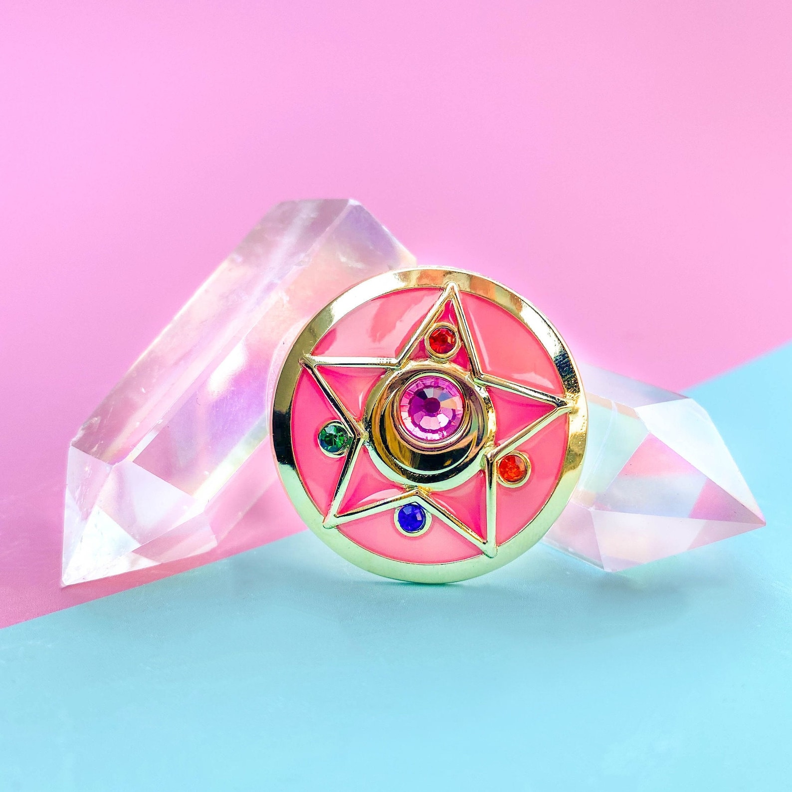 Crystal Star Compact - Etsy