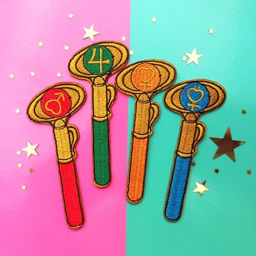 Inner Senshi Magical Girl Gang Patch Set - Etsy
