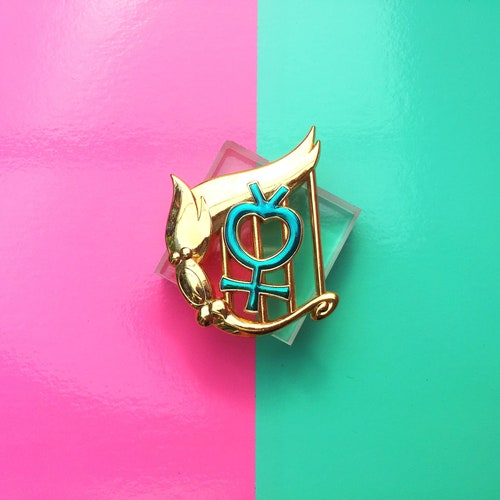 Mars Senshi Badge Pin - Etsy