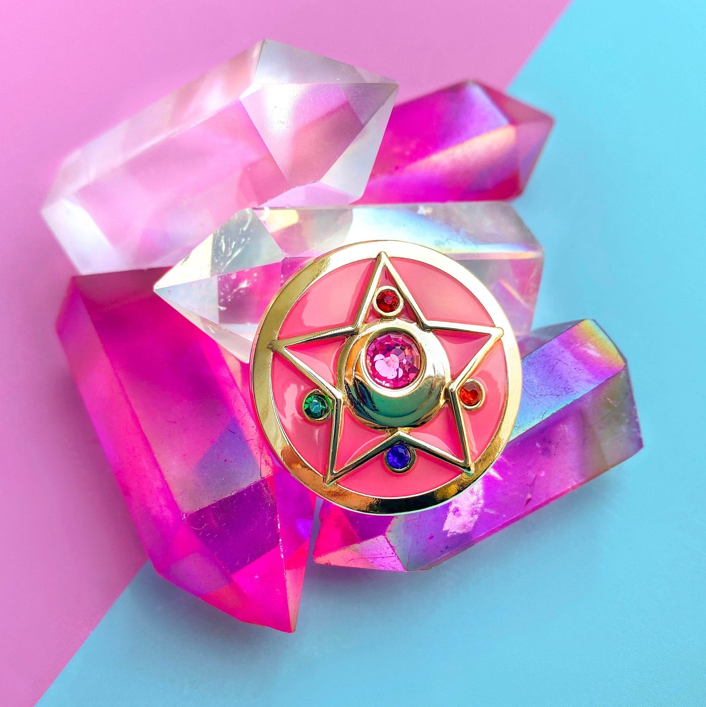 Crystal Star Compact - Etsy