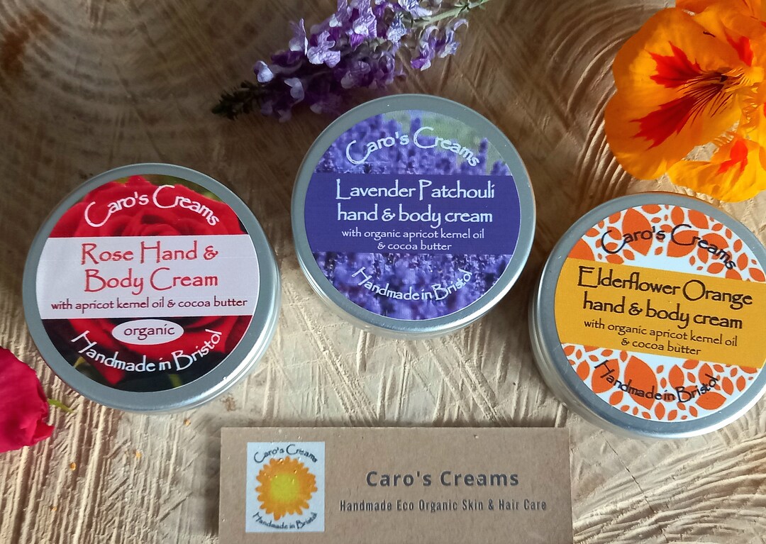 Organic Hand & Body Cream ~ Vegan, Zero-waste, 100% Natural Ingredients ...