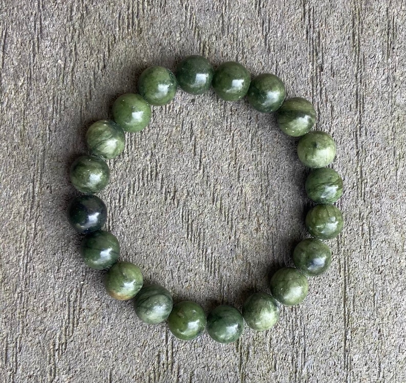 Gorgeous Connemara Irish Marble Celtic Bracelet 10mm Beads - Etsy