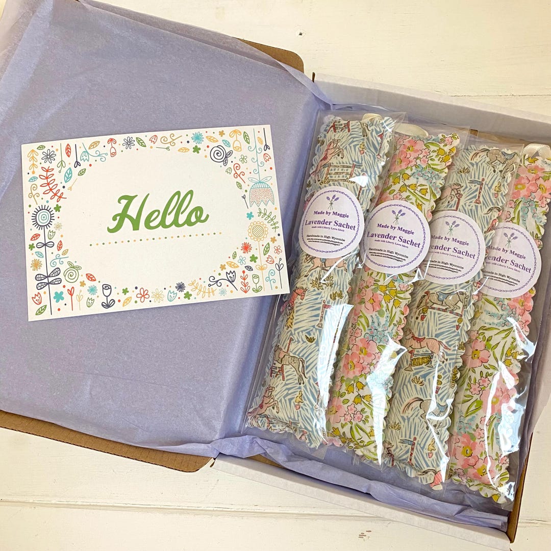 Gymkhana Lavender Sachets, Liberty Lawn English Lavender Bags, Pony ...