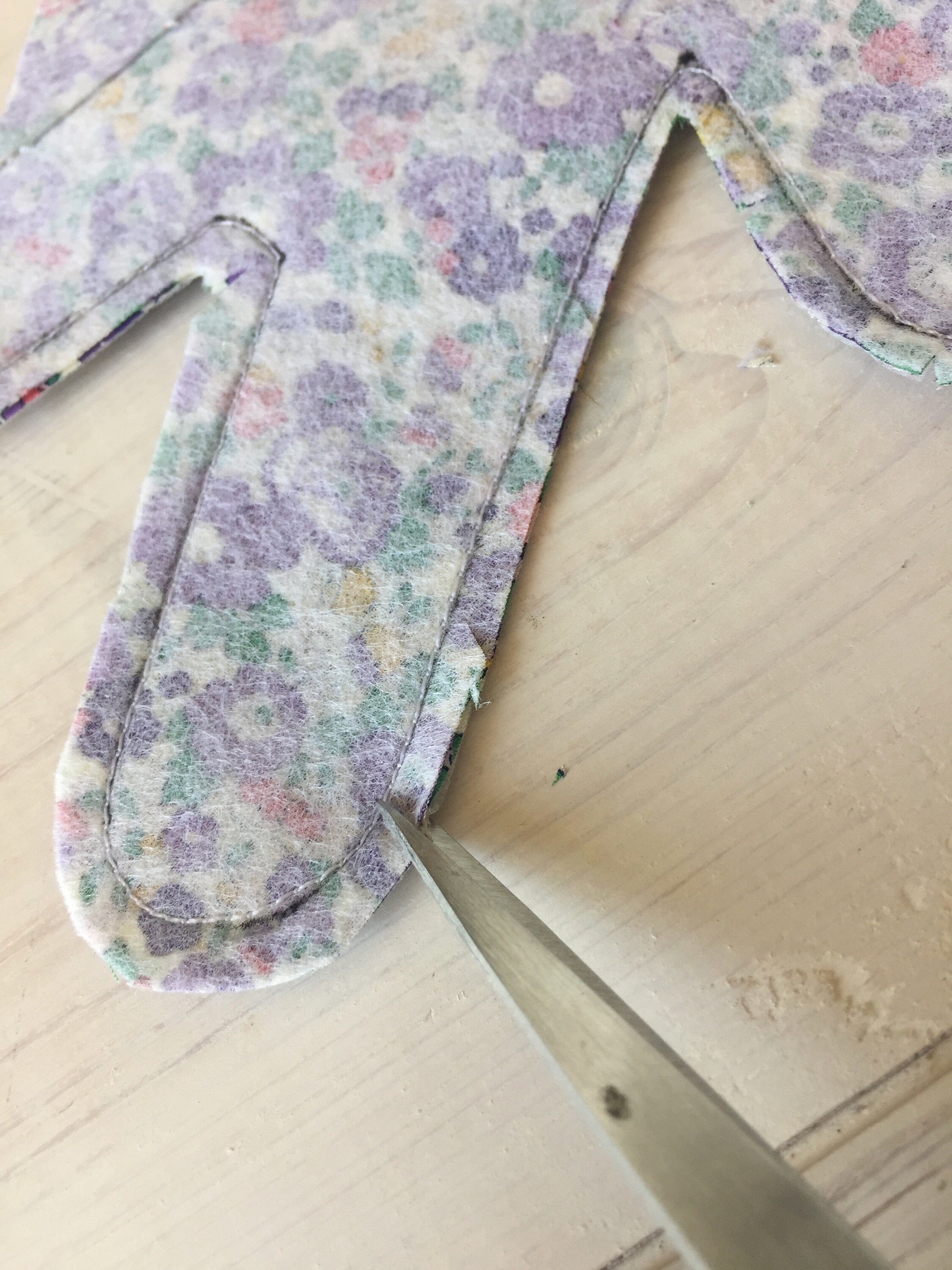 PDF Pattern for a Liberty Print Lavender Bunny, Easy to Sew PDF Pattern ...