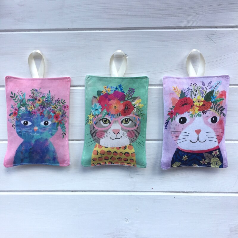 Cat Sachet - Etsy